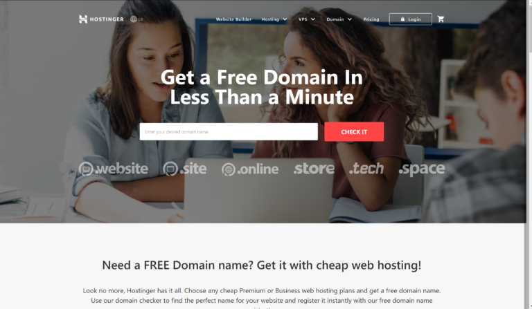 How To Get A 100% Free Domain With No Catches (2024)